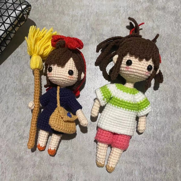 Ready to Go: Handmade Crochet Spirited Plush No Face Man Faceless Man ...