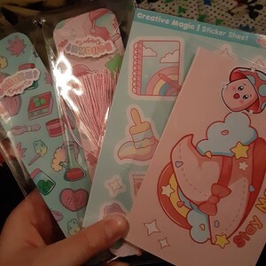 420 Themed Bookmark Stoner Girl Aesthetic Weed Bookmark | Etsy