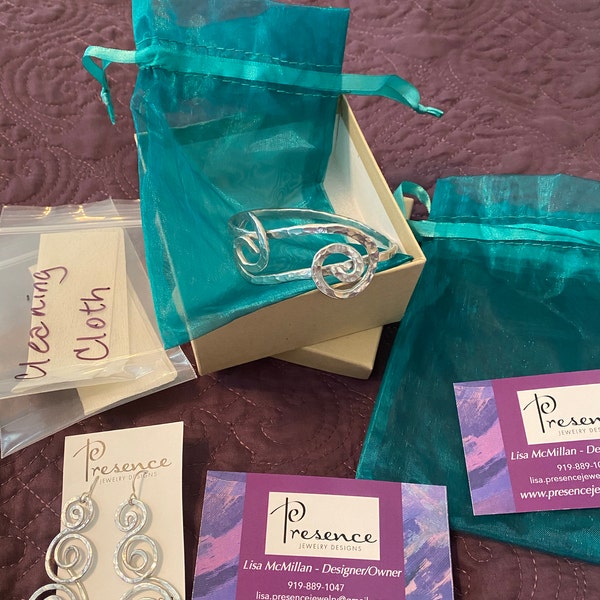 Swirly Scarf Slide, Presence Swirly Scarf Slide, Scarf Accessory ...