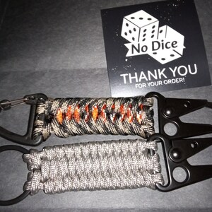 Tactical Paracord Rifle Clip HK Hook With Triangle Carabiner - Etsy