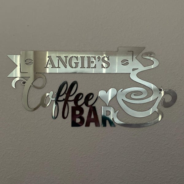 Personalized Metal Garage Sign Custom Workshop Name Sign Home Decor Car ...