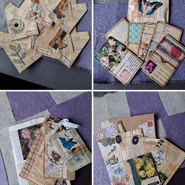 Handmade Journaling Pockets Pack of 5 - Etsy UK