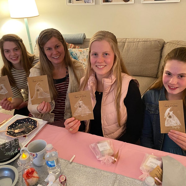 Guess the Dress Bridal Shower Game | Luna, Kraft Shower Game, Rustic ...