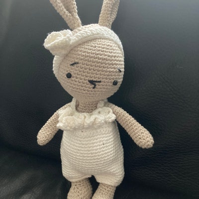 Edith the Little Bunny Amigurumi Crochet PATTERN ONLY Rabbit - Etsy