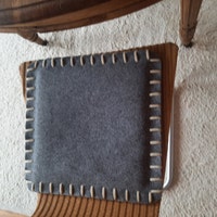 Stuhlkissen aus Wollfilz - Etsy.de