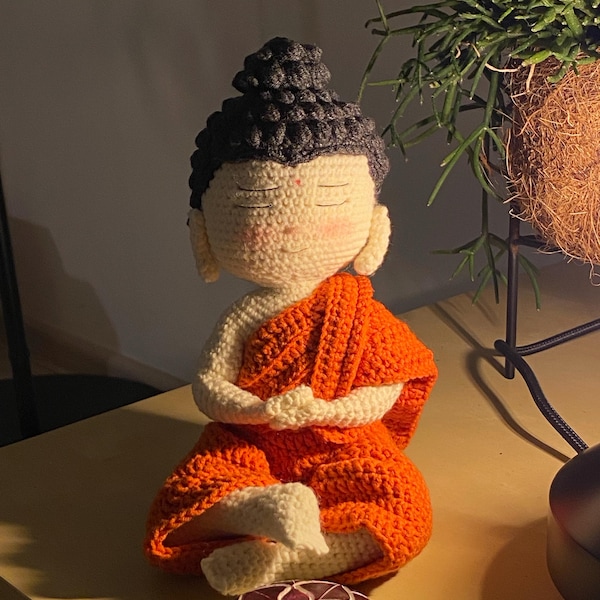 Crochet Buddha Pattern: Zen Meditation Decor (PDF Pattern) - Etsy