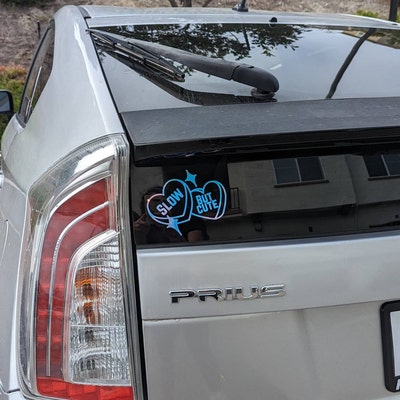 Slow but Cute Candy Hearts Kawaii Car Vinyl Decal / Cute Heart Candy ...