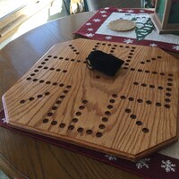 Handmade Oak Aggravation Board Game 6 Player Hexagon Board - Etsy Canada