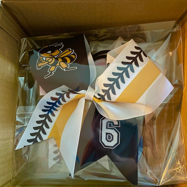 Custom Softball Bow Made in Your Team Colors. Price Listed is per Bow ...