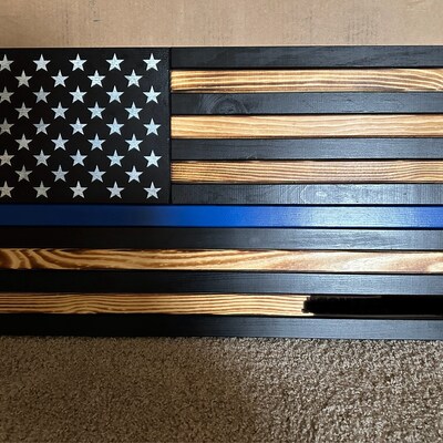 Subdued American Flag, Subdued, Rustic Flag, Wood American Flag, Wood ...