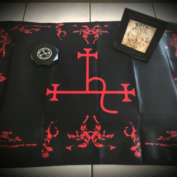 Lilith Sigil Altar Cloth: 24"x16" - Etsy