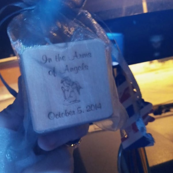 Personalized Wood Memorial Block - Etsy