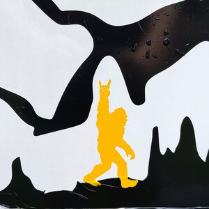 Bigfoot Sasquatch Family Vinyl Decal - Etsy