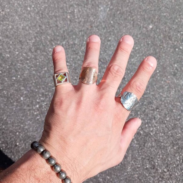 Pig Ring | Pig Coin Ring | Bermuda Ring | Hog Ring | Farm Animal ...