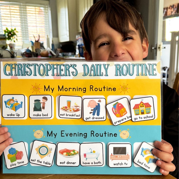 Childrens Personalised Charts, Potty Training, Reward Chart, Toddler ...