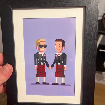 Custom Digital Pixel Art Portrait, Commission Pixel Art, Cute 8bit ...