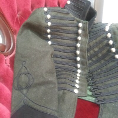 New Napoleonic Hussar Uniform Miltary Style Tunic Pelisse Jimmi Hendrix ...