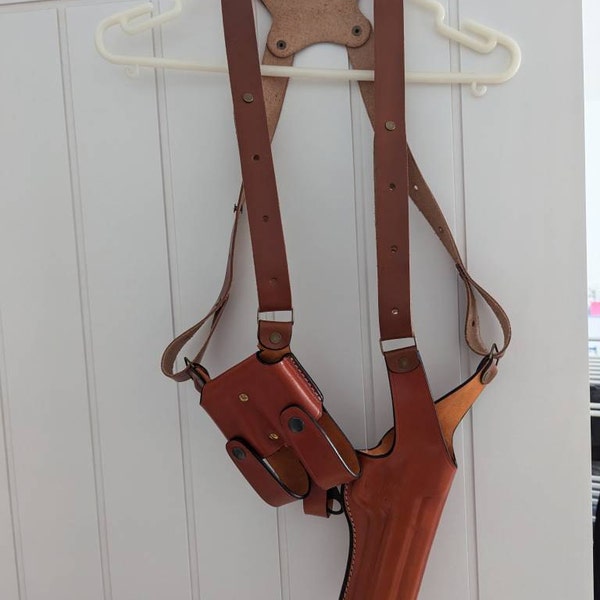 Colt Revolver Holster, Leather Fast Draw Holster Fits Colt Python-colt ...