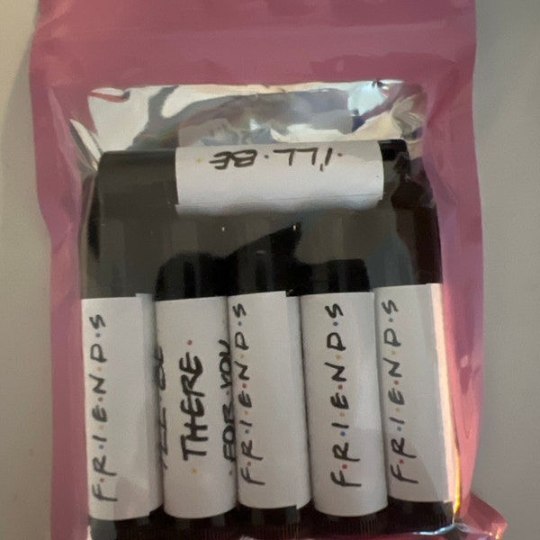 Friends Lip Balm/ Chapstick/ Lip Gloss/ Friends Theme/ I'll Be There ...