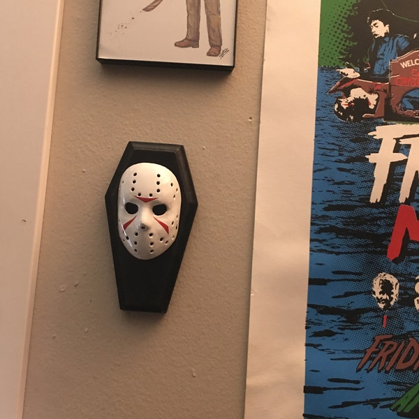 JASON MASK Coffin Display - Etsy