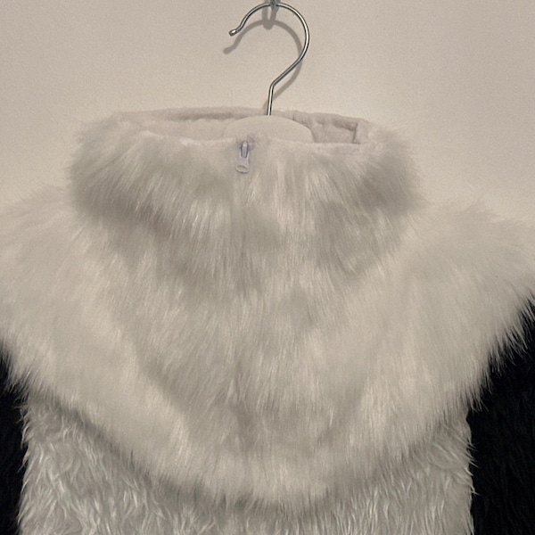 Custom Color Fursuit Scarf, Furry Neck Cover, Kigurumi Neck Bib, Faux ...