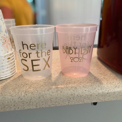 Color Changing Bachelorette Party Cups, Custom Stadium Cups, Plastic ...