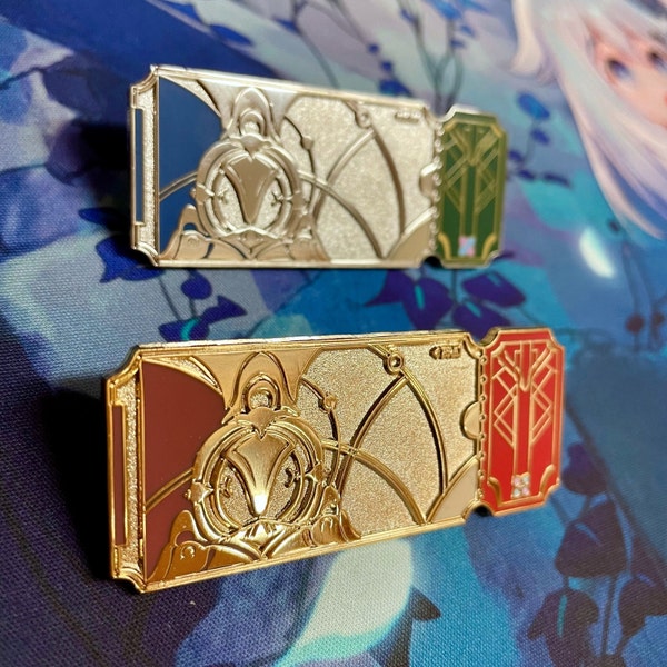 Warp Train Ticket Enamel Pin Set (honkai: Star Rail) | Astral Express ...
