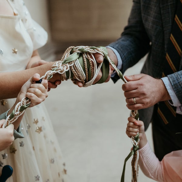Handfasting Cord - Tie Your Own Infinity Magdalene Love Knot With ...