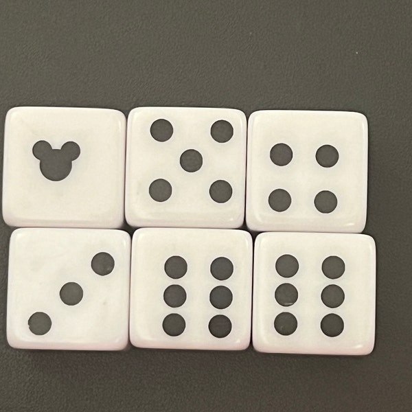 Mickey Farkle Game Sets - 6 Mouse Dice and Instructions in Each Tin ...