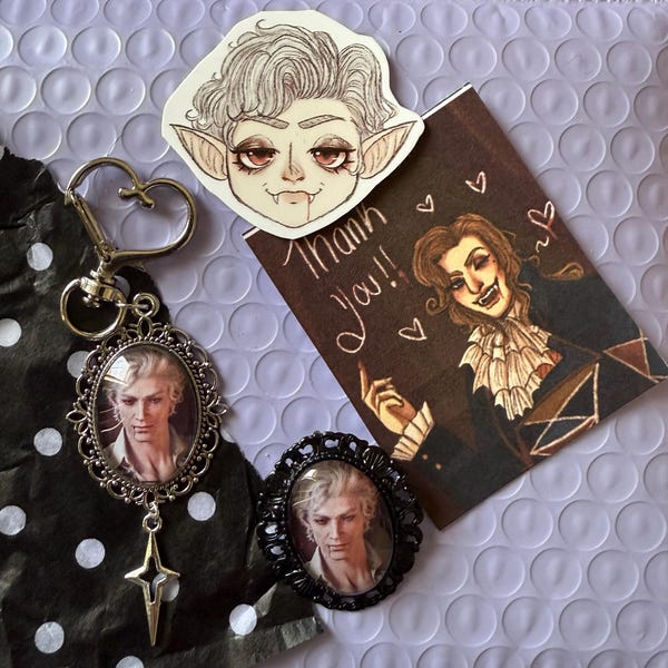 AMC Interview With the Vampire Keychains - Etsy