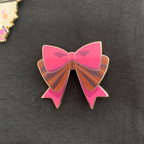 Lyney Bow Enamel Pin - Genshin Impact - Etsy