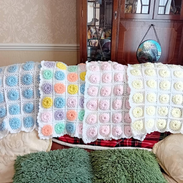 Granny Square Pattern - Flower Granny Square - Spring Granny Square ...