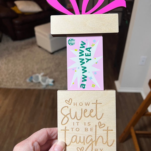 Valentine's Day Gift Card Holder | Gifts for A Teachers | Gifts for ...