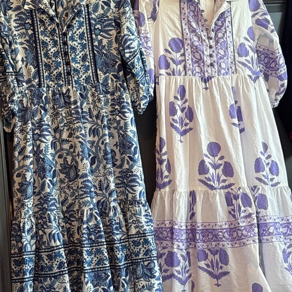 Handblock Print Reversible Quilted Robe| Jaipuri Print Free Size House ...