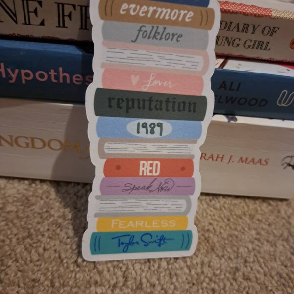 My TBR Bookmark Collection - Etsy