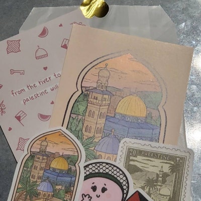 Holographic Sleepy Hijabi Vinyl Sticker, Weatherproof Sticker,cute Bear ...