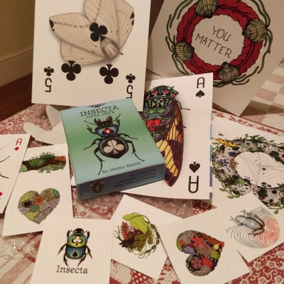 UNCUT SHEET Cryptic Cards Full Deck Uncut Sheet Playing Card Art of ...