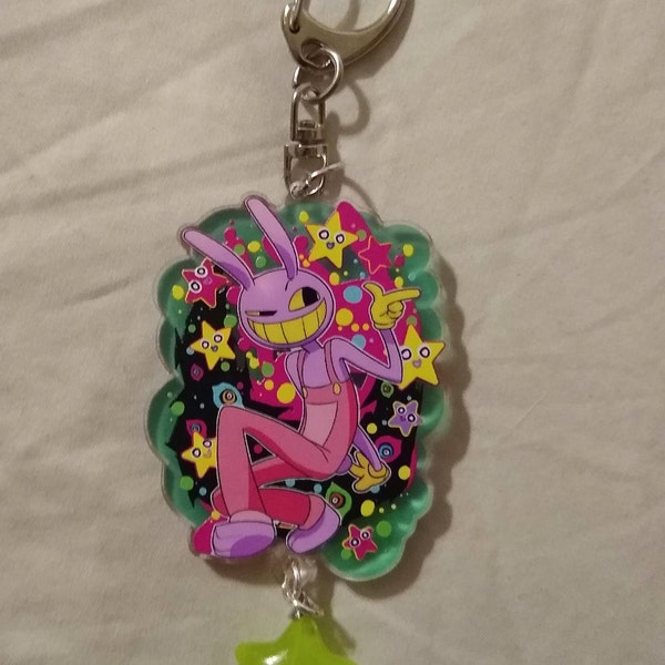 Amazing Digital Circus ADC Fan-made Key Chains Acrylic Charms Keychain ...