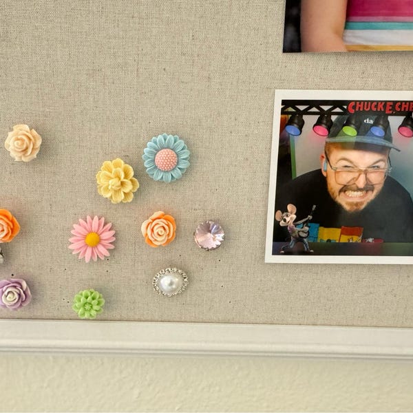 Pink Rhinestone Push Pins, Pink Thumbtacks, Pink Rhinestone Tacks ...