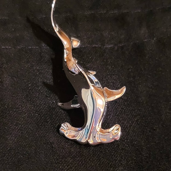 Sterling Silver Whale Shark Pendant Necklace, Scuba Diver Gift, Ocean ...