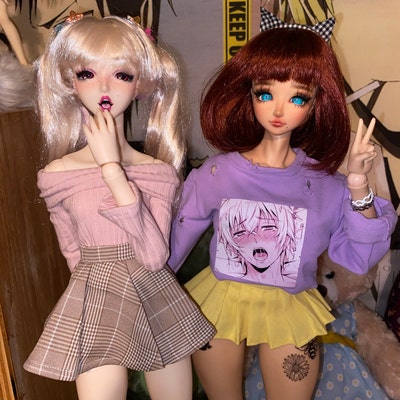 Sweetie Outfit Sweaterskirt for BJD 1/4,1/3 Doll Clothes Customized ...