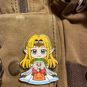 Princess X Poyo zelda Hard Enamel Pin | Etsy