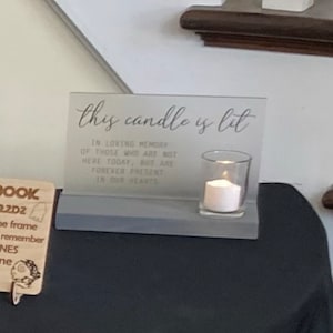 Veterinarian Euthanasia Sign If This Candle is Lit Vet - Etsy