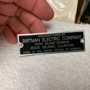 Binford Tools Metal Tool Box Tag - Etsy