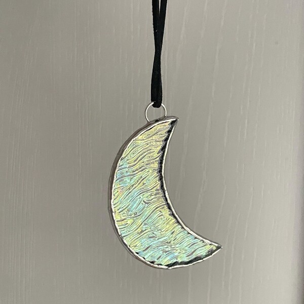 Stained Glass Scrap Moons - Etsy