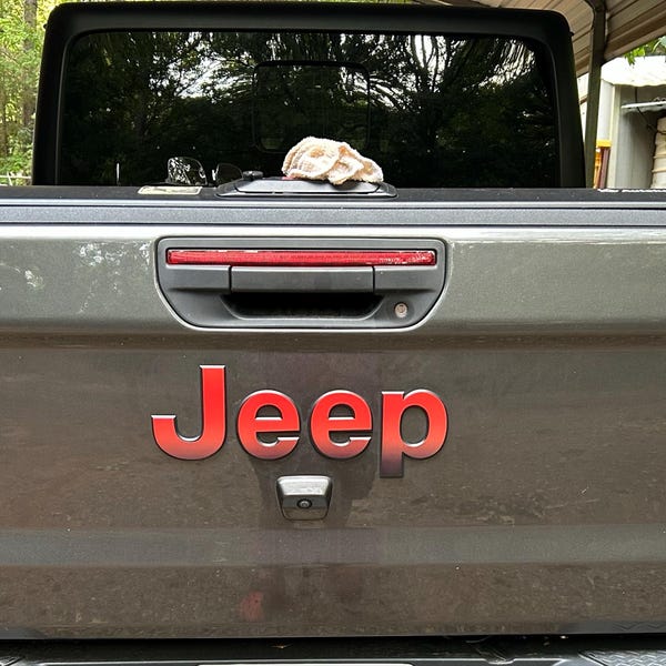 JEEP Wrangler Willys Rubicon 4xe Sahara Overland Fender Emblem Vinyl ...