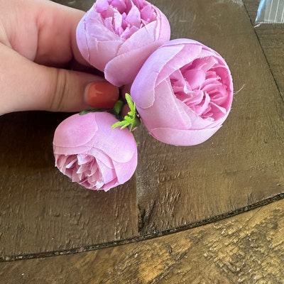 Sweetheart Blossoms Mulberry Paper Flowers in Pink Tones CH00SE COLOR ...