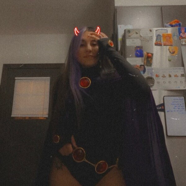 Raven Gem Set - Raven Teen Titans Cosplay Orb Accessories, Raven Belt ...