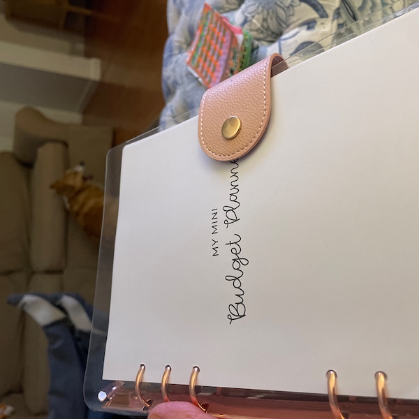 A5 Planner Binder, Planner Cover, Personal Size, 6 Ring Binder, B5 ...