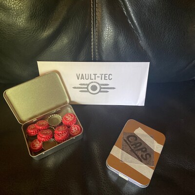 Un-official Handmade Fallout Cap Stash With or Without Caps - Etsy